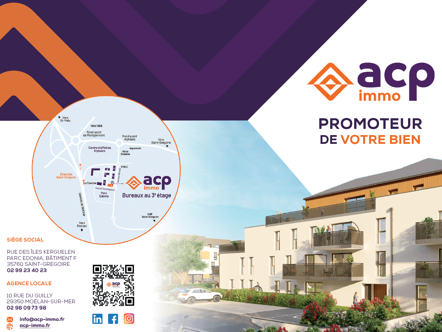 Nouvelle plaquette commerciale ACP Immo : 25 ans d'expertise et d ...
